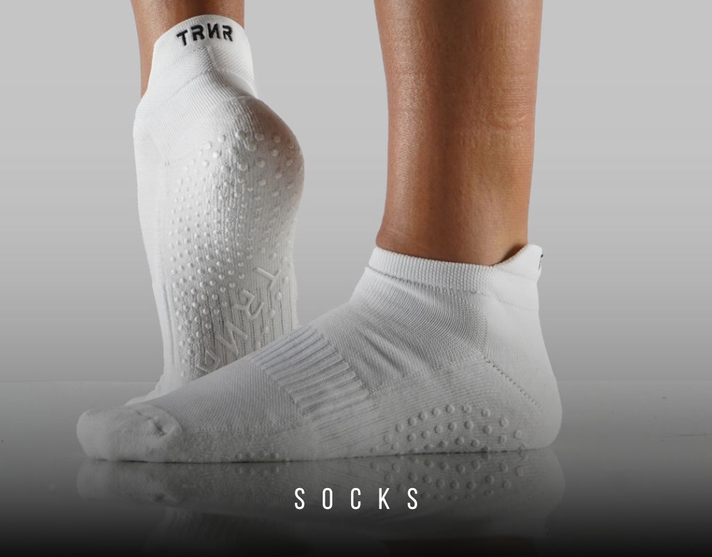 Yoga & Pilates Grip Socks | Ankle & Crew Styles for Peak performance – TRNR