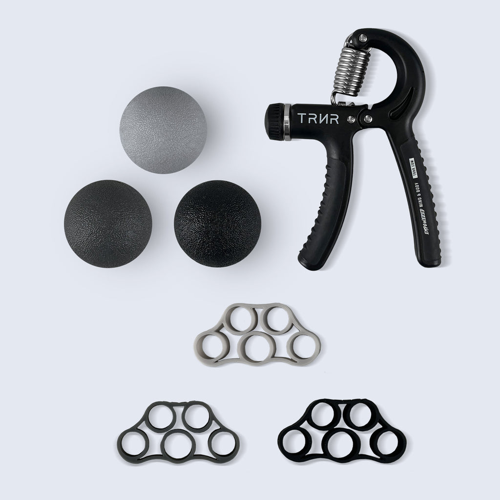 TRNR Ultimate Hand Grip Kit | 7-Piece Set for Rehab, Strength and ...